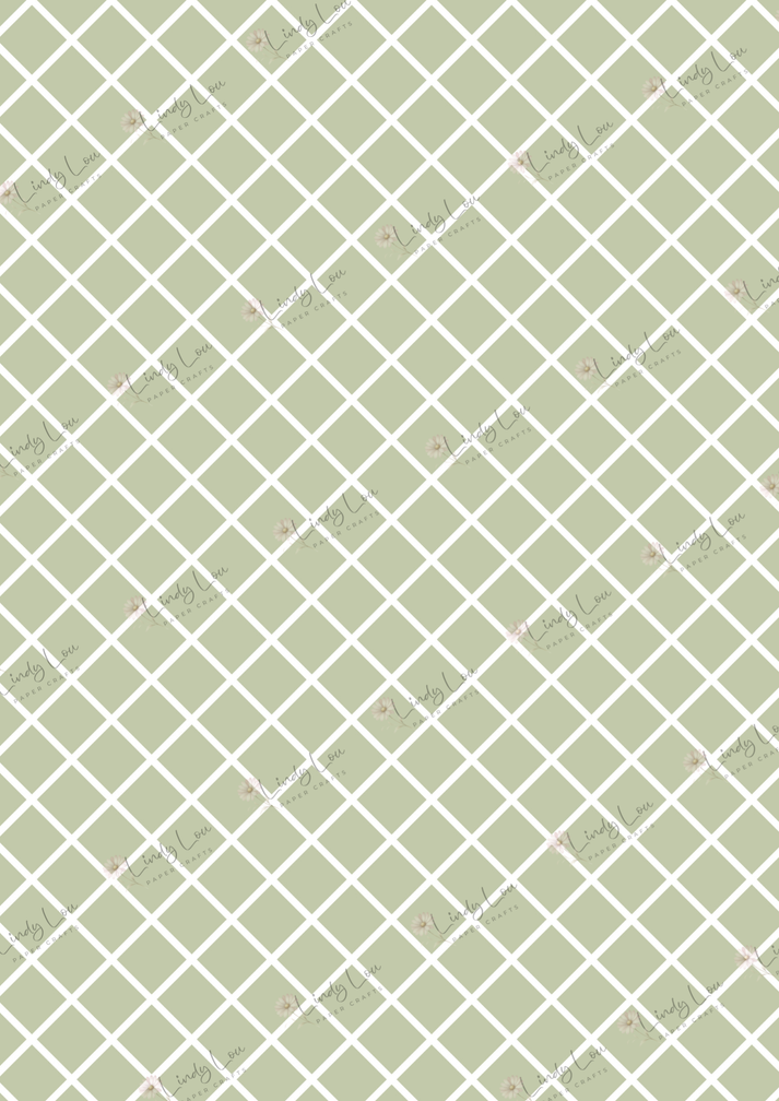 A4 Single Sheet - Man Made Memories - Workshop Grid – Lindy Lou Paper ...