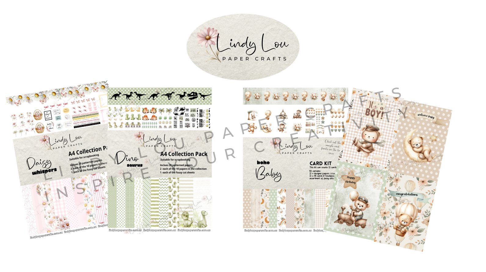 Lindy Lou Paper Crafts | Scrapbooking & Cardmaking Kits